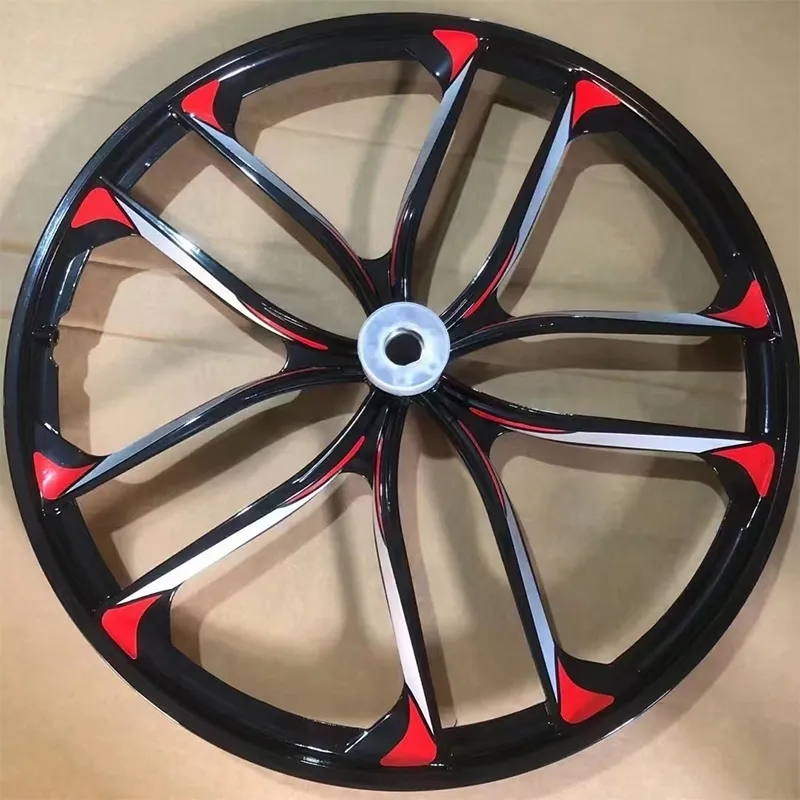 integrated wheel, magnesium alloy