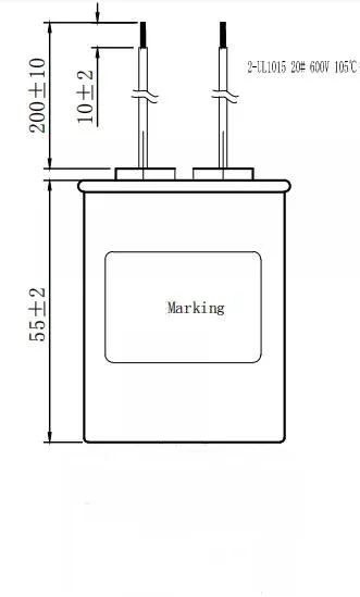 CBB65 Lead Wire Type Capacitor