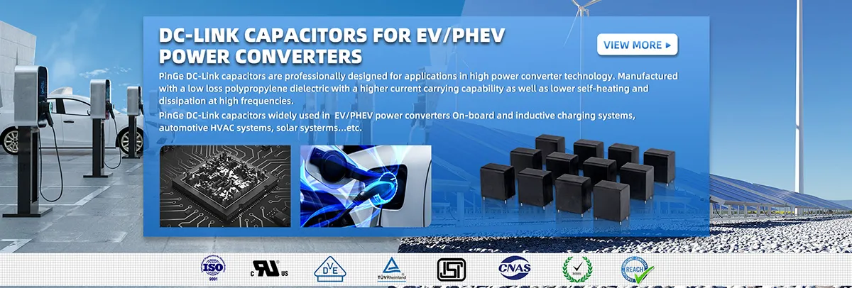 DC Link Capacitor For Ev/hv Charger