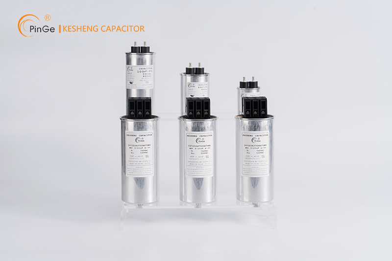 Three-phase capacitors and single-phase capacitors