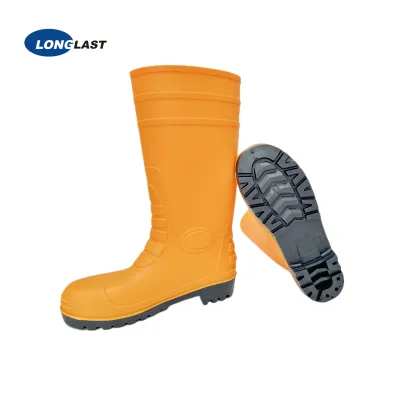 Yellow PVC Safety Boots