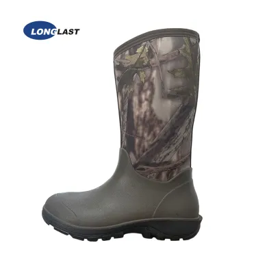 Rubber with Neoprene safety boots /17T-973