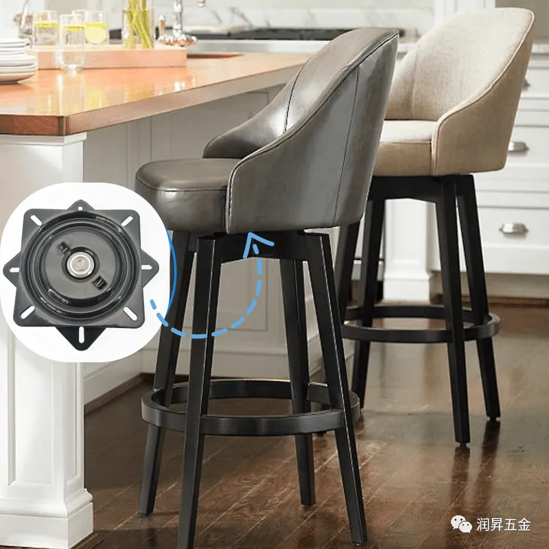 What are the size of the bar chair turntable? Turntable selection method