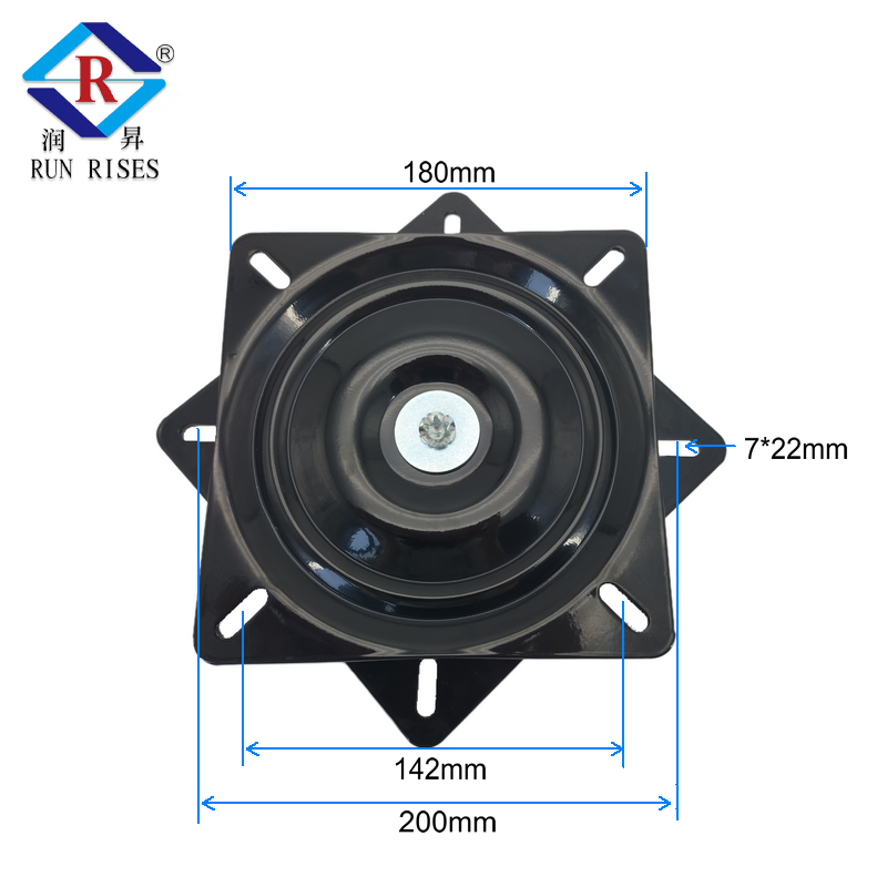 Full ball bearing turntable mechanism