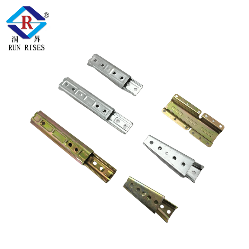 Steel sofa bed hinge connector sofa components