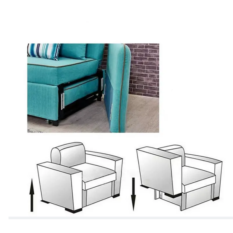 Steel sofa bed hinge connector sofa components