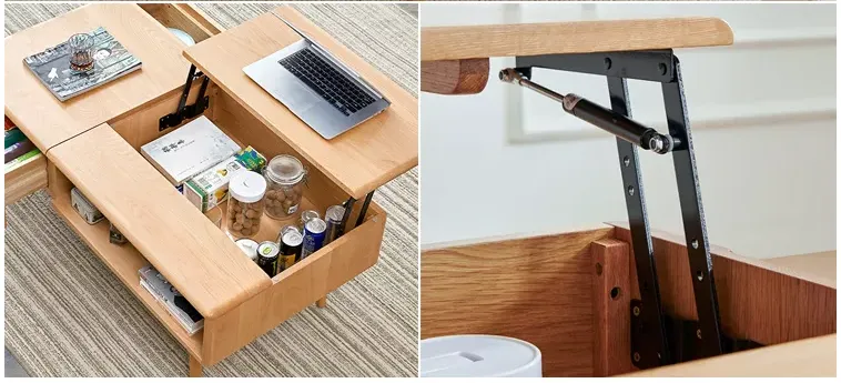 Gas Hydraulic Folding,lift up mechanism,extension table mechanism