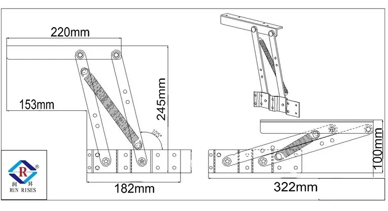 dining table extension mechanism,furniture frames