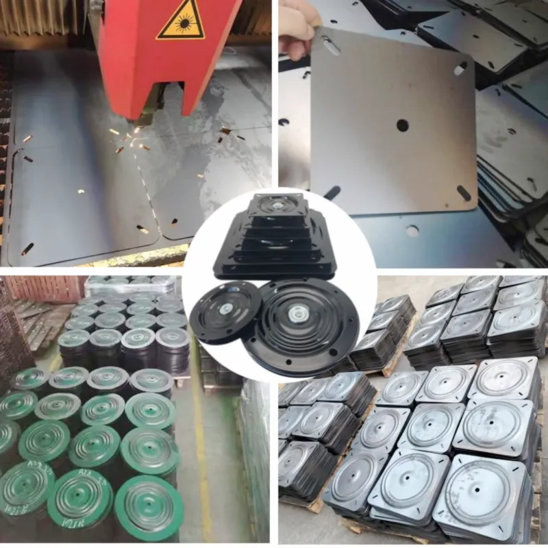 heavy duty ball bearing swivel plates