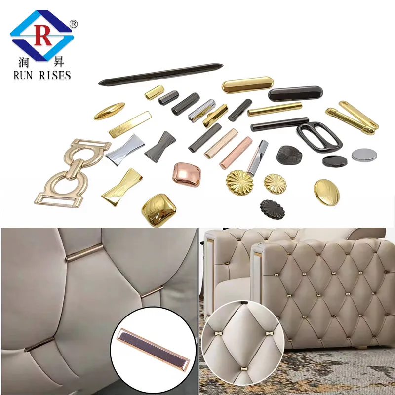 Furniture Decorative Button sofa decorative zinc Metal