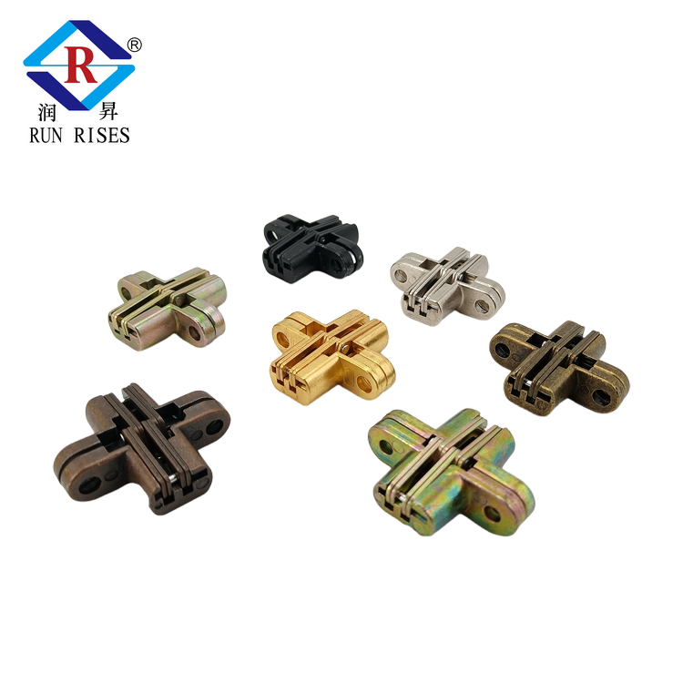 Hidden Type Invisible Cross Hinge