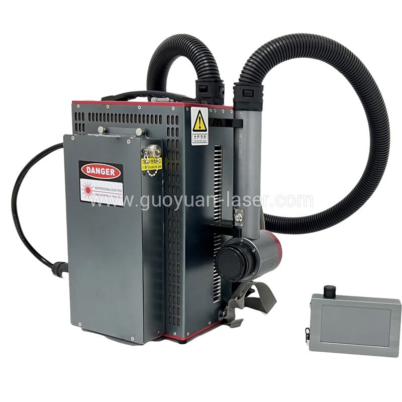 100W backpack laser cleaning machine
