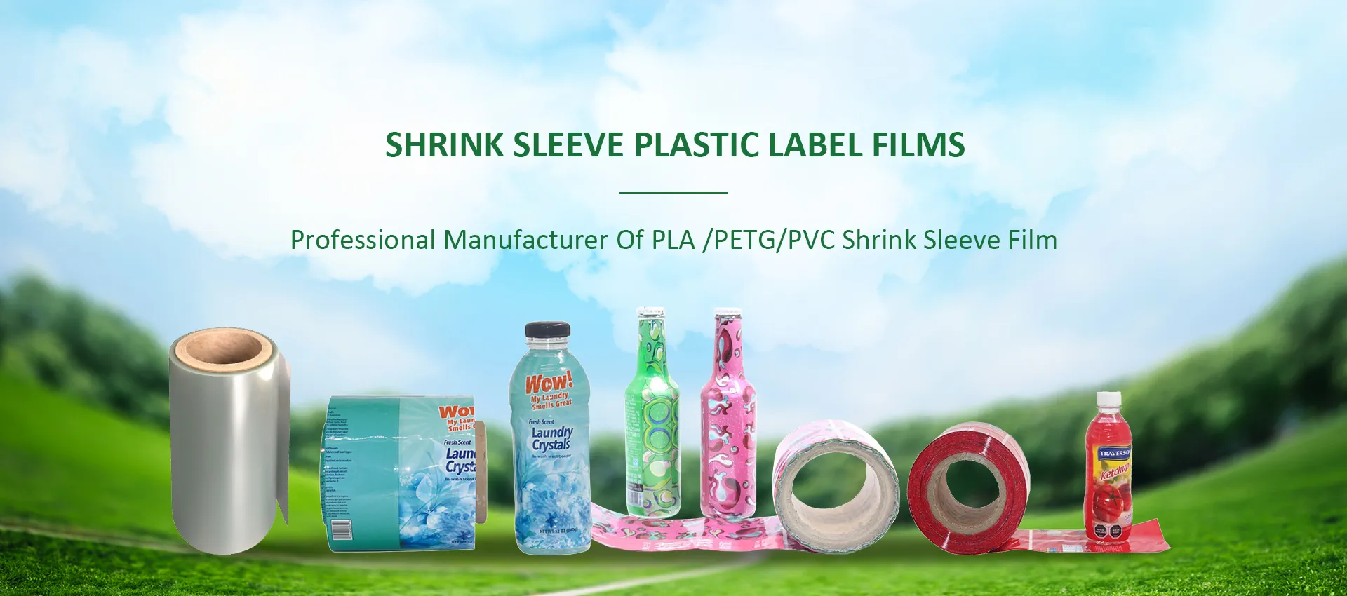 PLA Cling Film, RPETG Shrink Film Manufacturer
