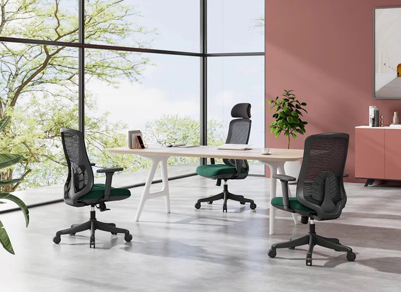 A89 Green Leaf High Back Ergonomic Mesh Chair