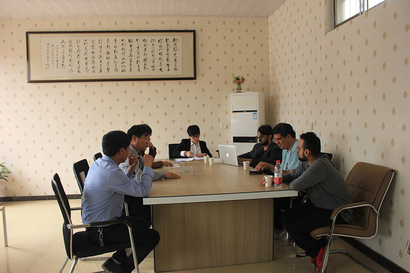 Customer Visits Factory and Checks Products