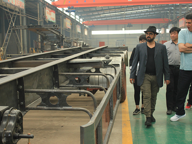 Customer Visits Factory and Checks Products