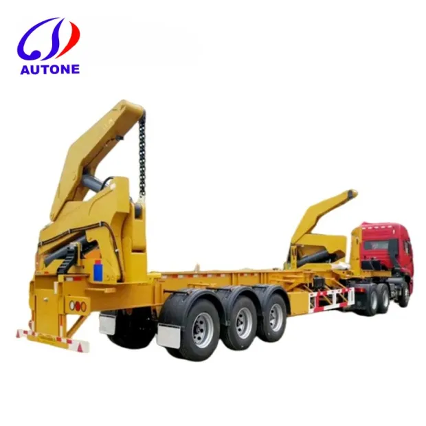 20/40ft container side loader semi trailer