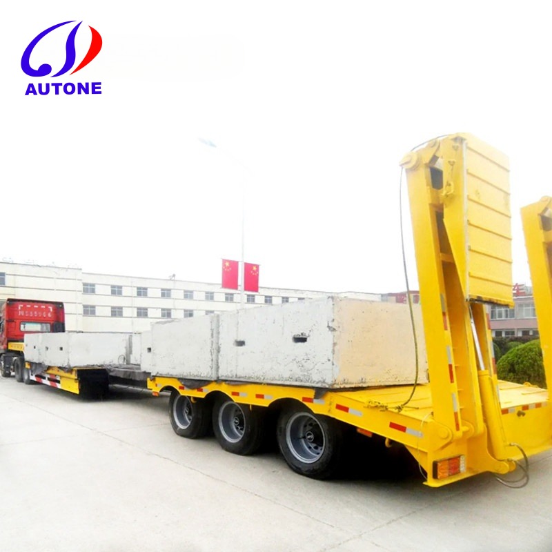 AUTONE - Extendable Low Flat Bed Trailer