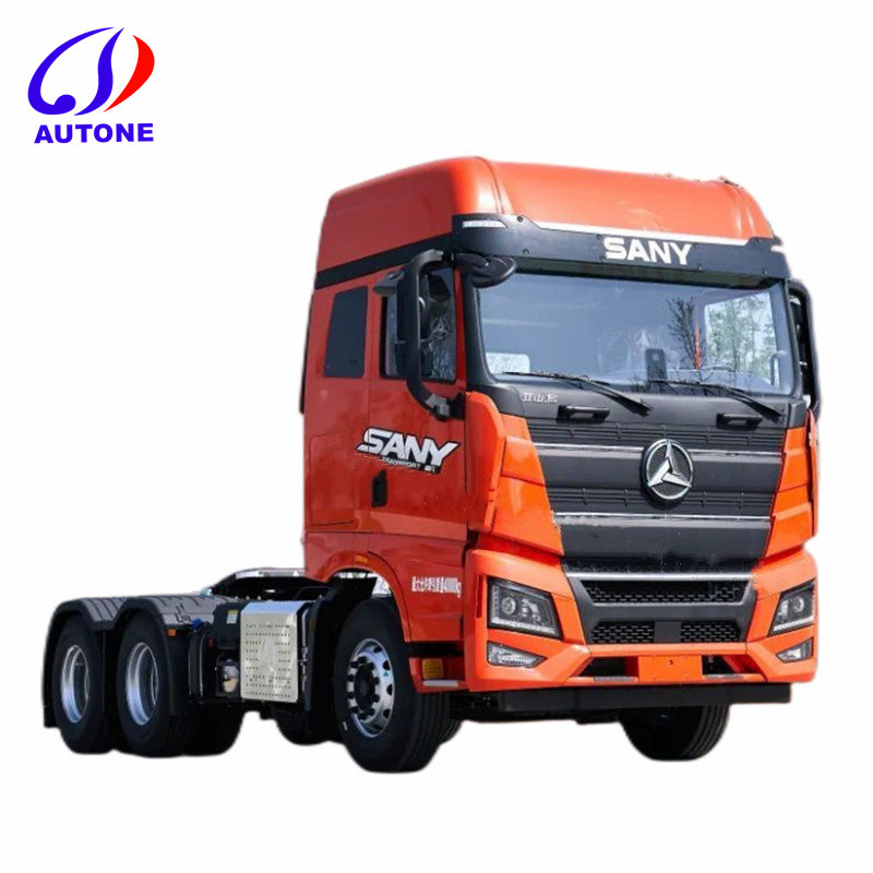 Hot sale used SANY truck tractor4x2 6x4