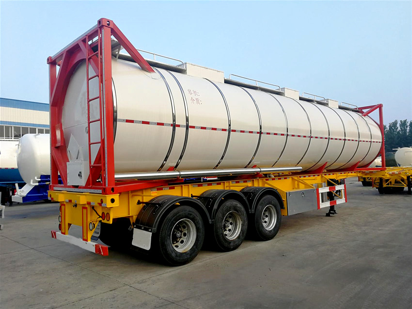 AUTONE 40-60 cubic meters aluminum/stainless steel tank Semi Trailer