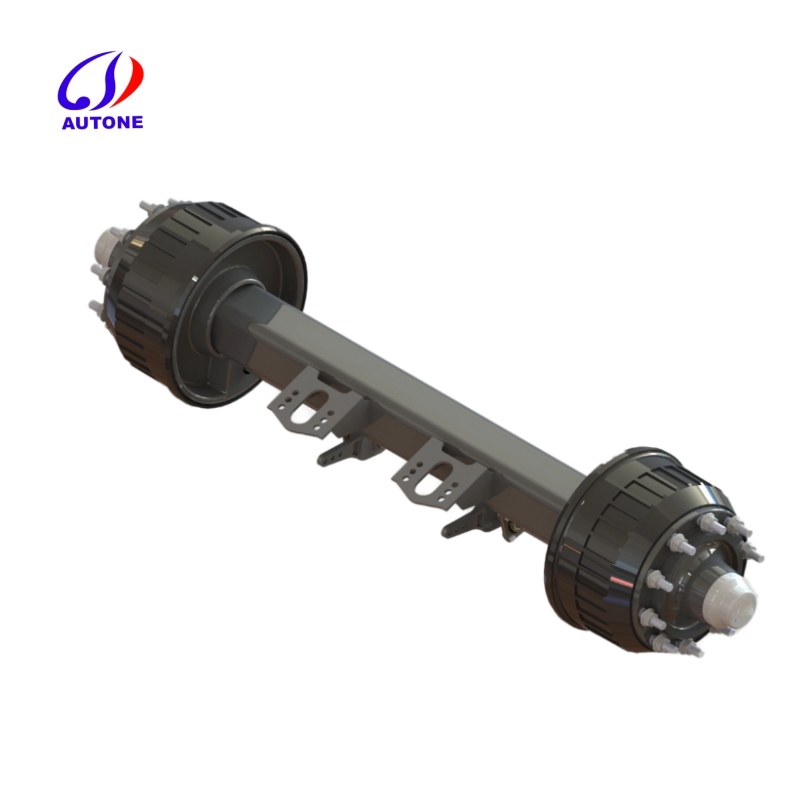 German Type Axle,Semi Trailer Axle 12T 14T 16T