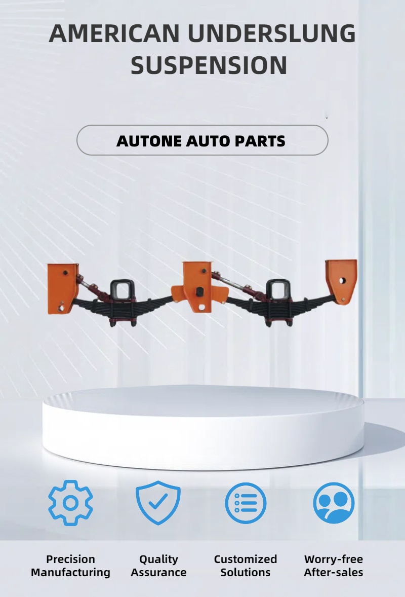 American Underslung Suspension,Trailer Suspension Φ50 Φ60 Φ70
