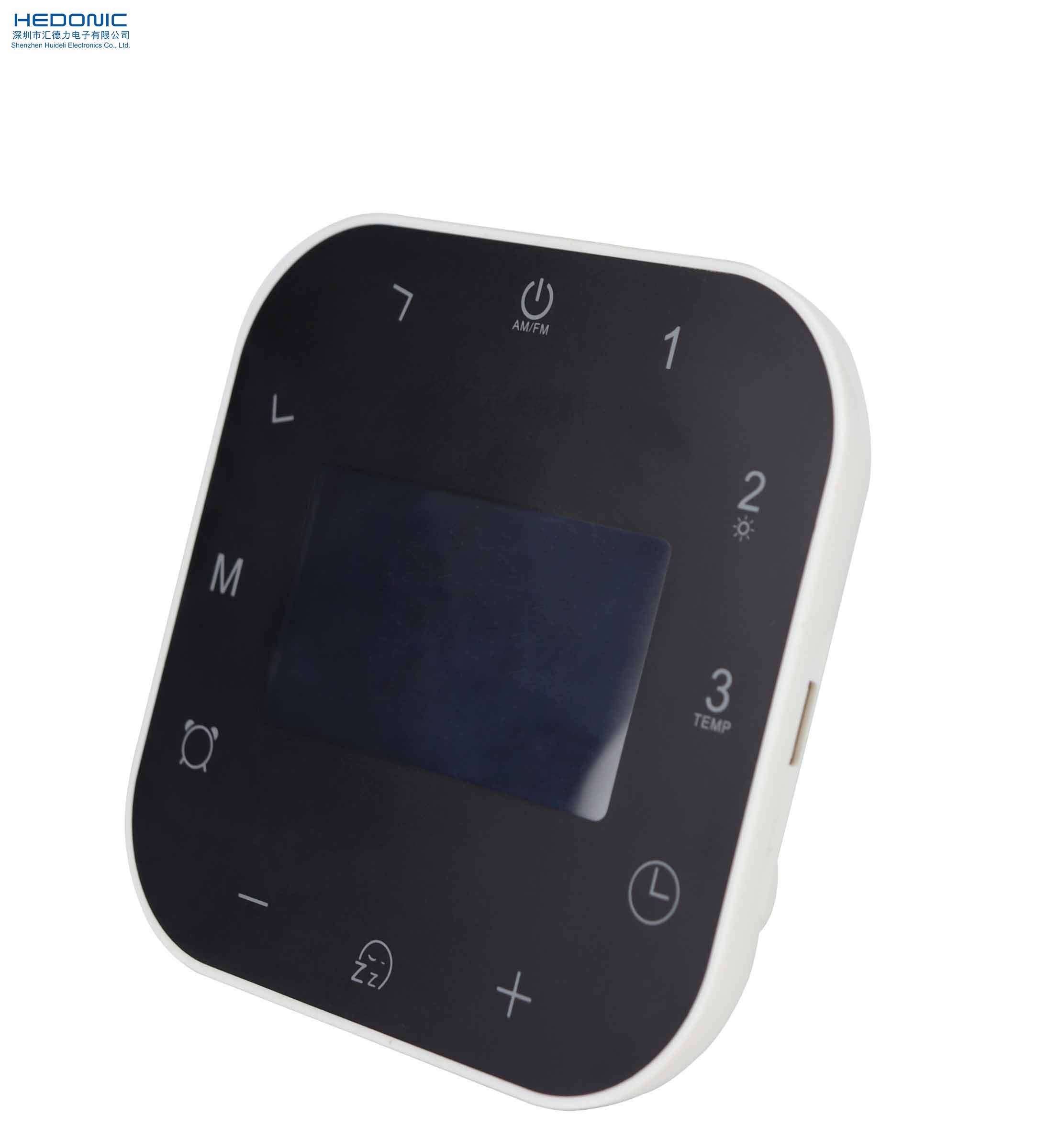 HD-Z02 AM/FM Clock Radio | Huideli