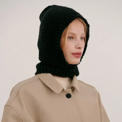 Knitted Fashion Balaclavas in plain color