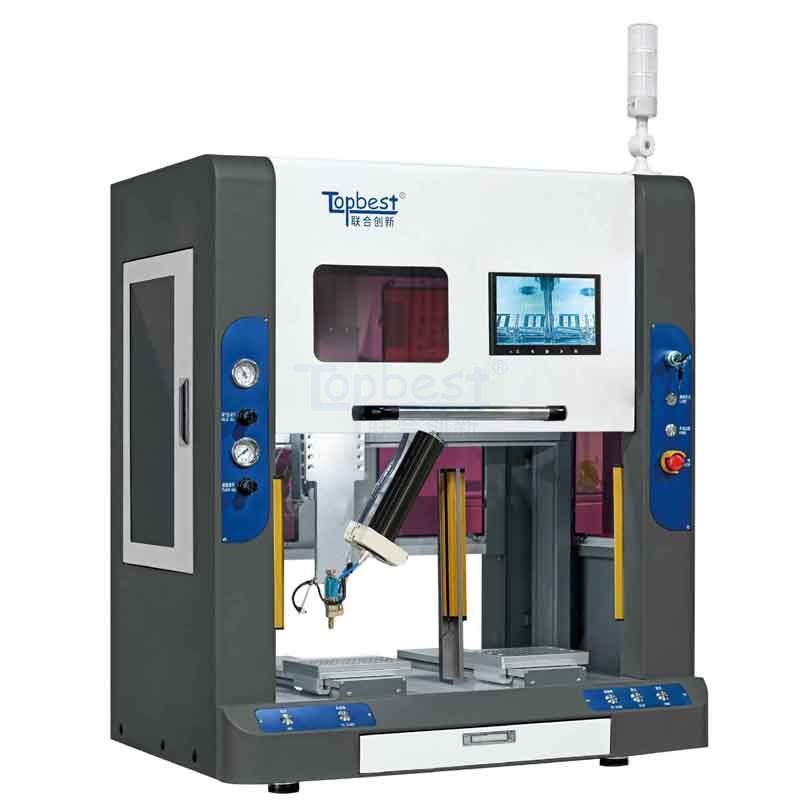 Fully-automated fluid dispense machine