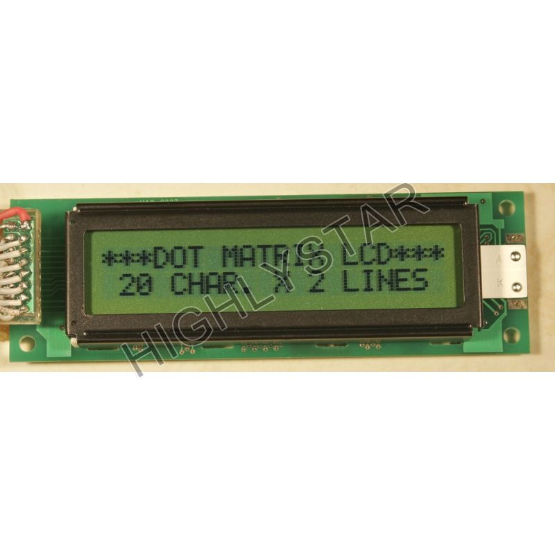 Buy 20x2 LCD Character Display Modules, 20x2 Alphanumeric LCD Display ...