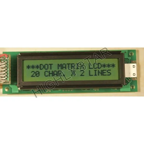 Buy 20x2 LCD Character Display Modules, 20x2 Alphanumeric LCD Display Module Price
