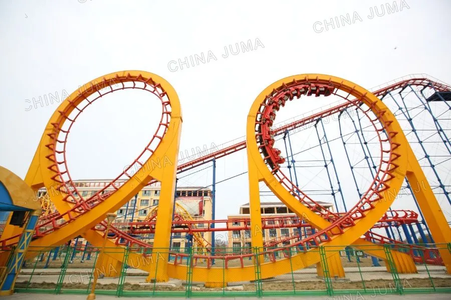 Four-ring Roller Coaster