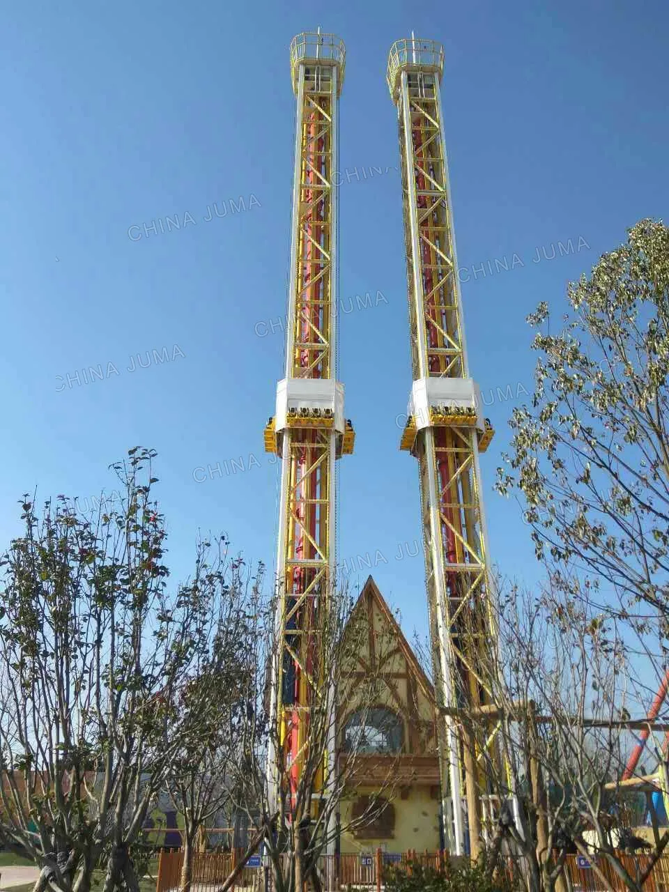 55m Twin Drop Tower