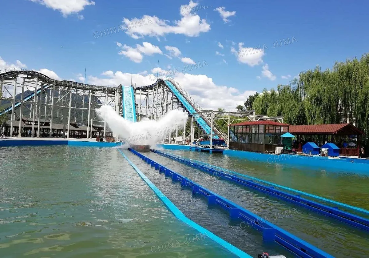 Double-peak Flume Ride