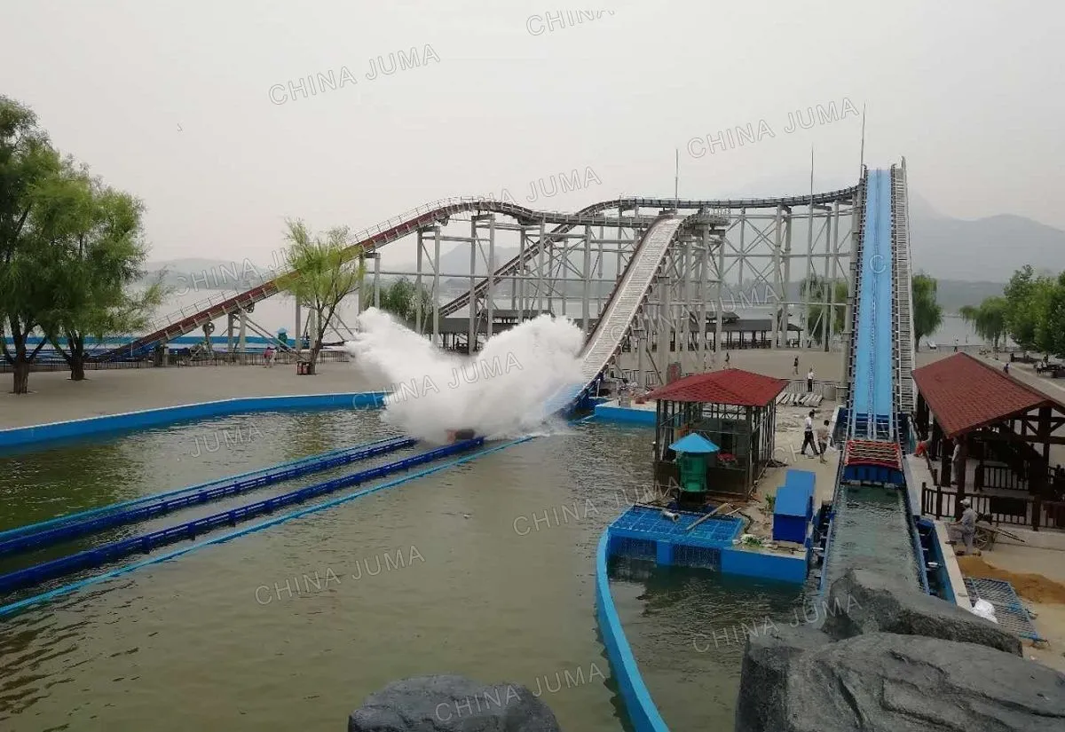 Double-peak Flume Ride
