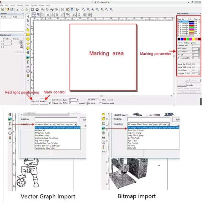 JCZ EZCAD Laser Control Board,fiber laser,ezcad software