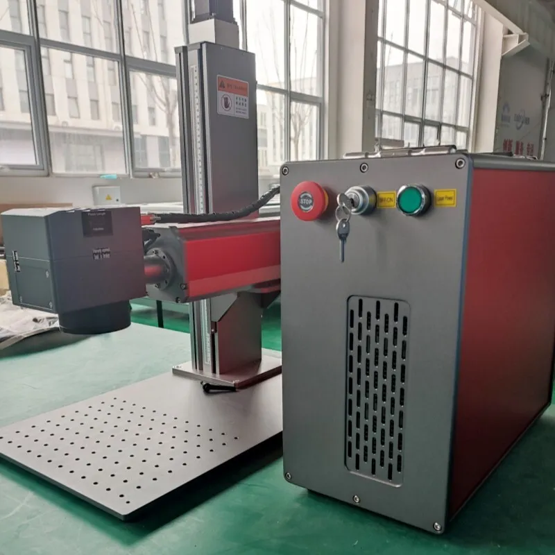 2.5D Fiber lasr marking machine deep engraving