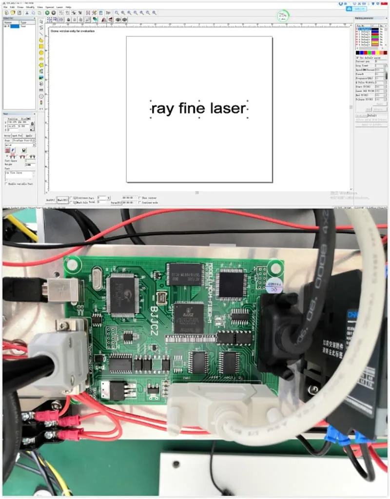 bjjcz control card,control board,ezcad control board