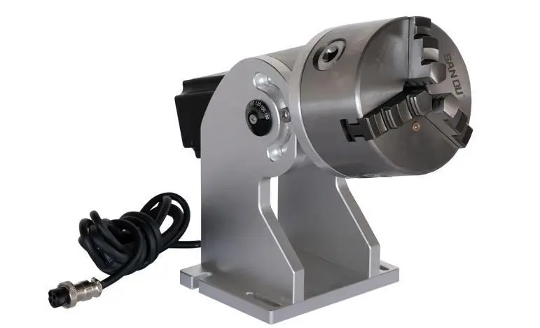 Laser machine accessories D80 rotary rotation