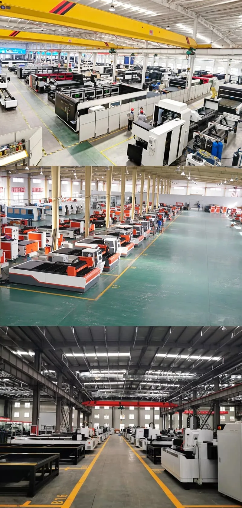 1500 watt laser fiber metal cutting machine
