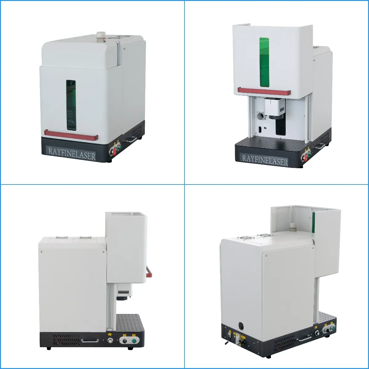 RAYCUS 30W Closed Fiber Laser Marking Machine