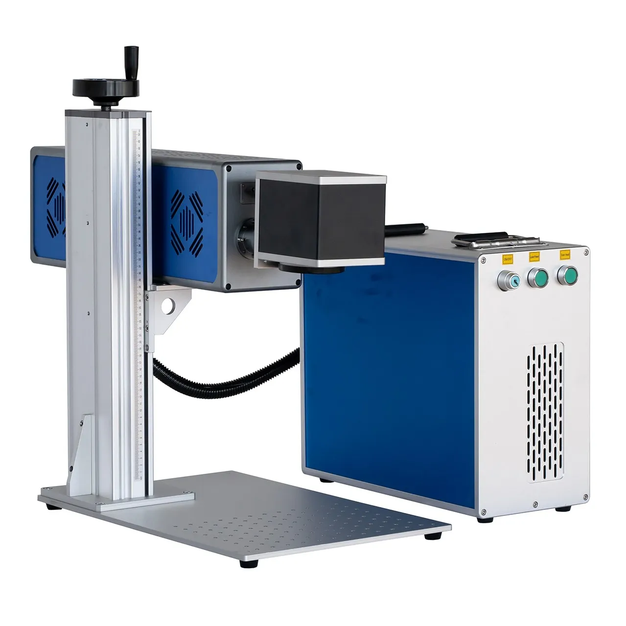 RF CO2 DAVI 30W Laser Marking Machine For Wood Plastic