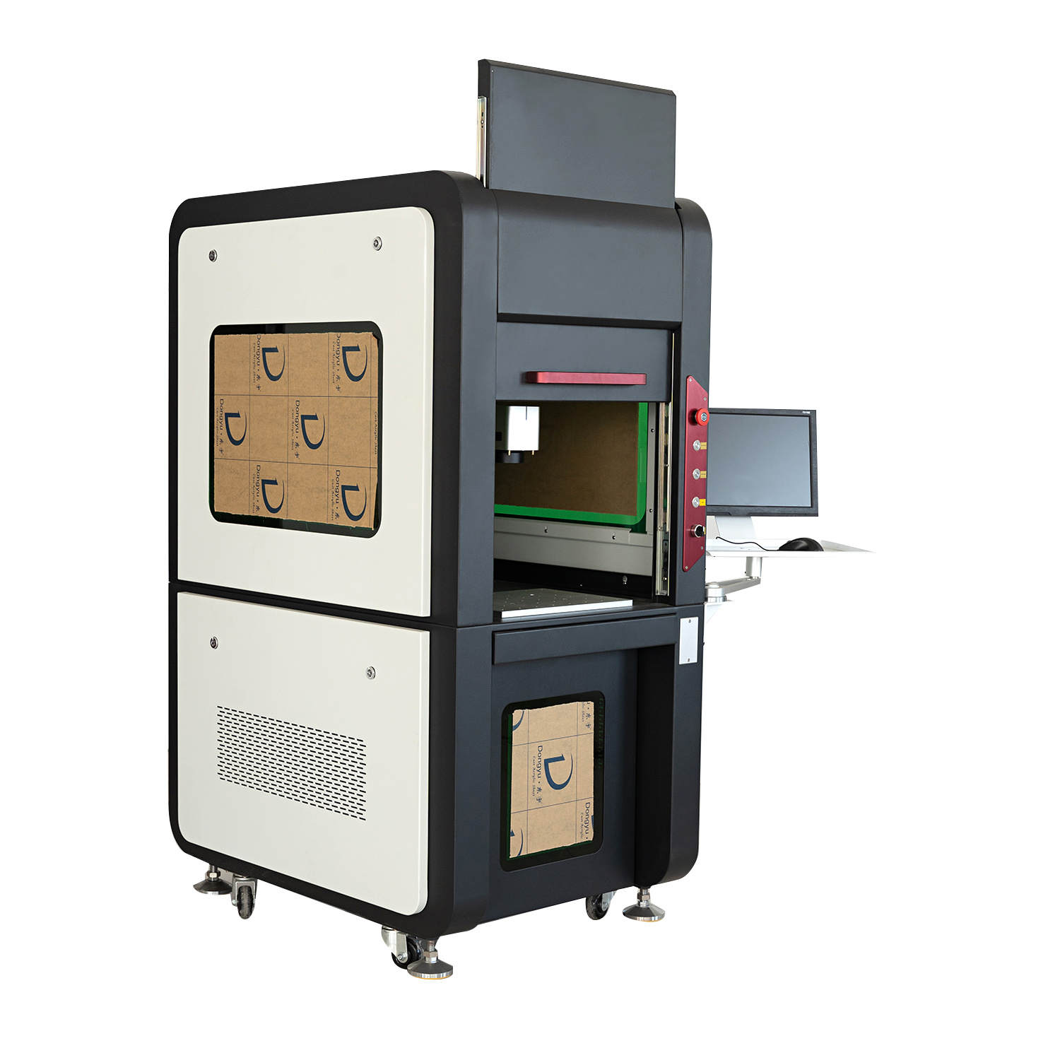enclosed laser marking machine,co2 laser marking machine,30w co2 laser