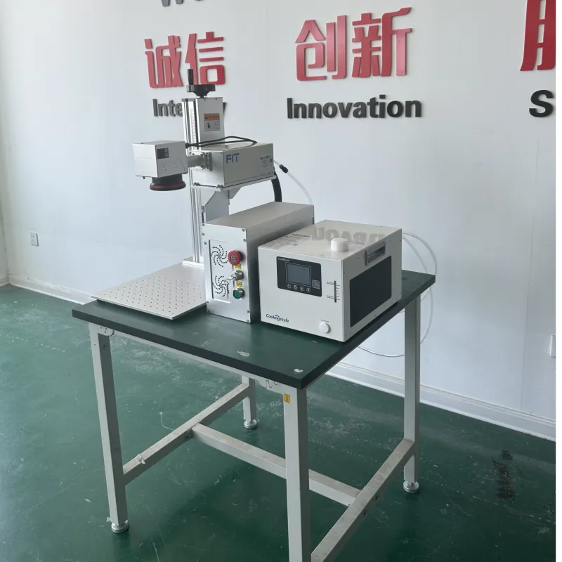 Small Industrial Split UV Laser Marking Engrave Machine