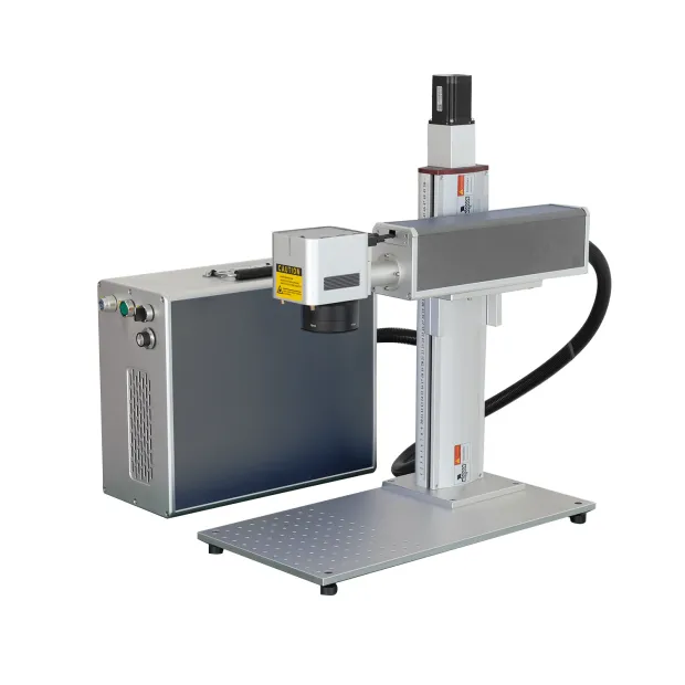 fiber laser marking machine,visual positioning system,fly marking