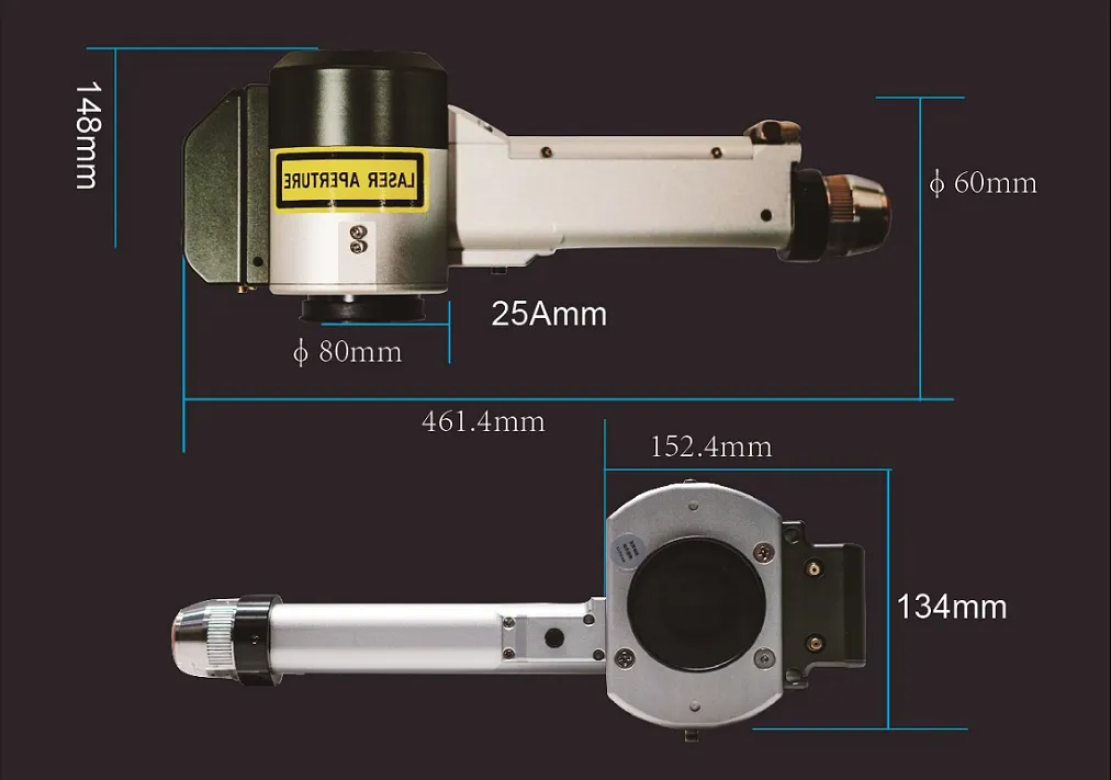 Manufacture Industry Handheld Laser Cleaning Machine