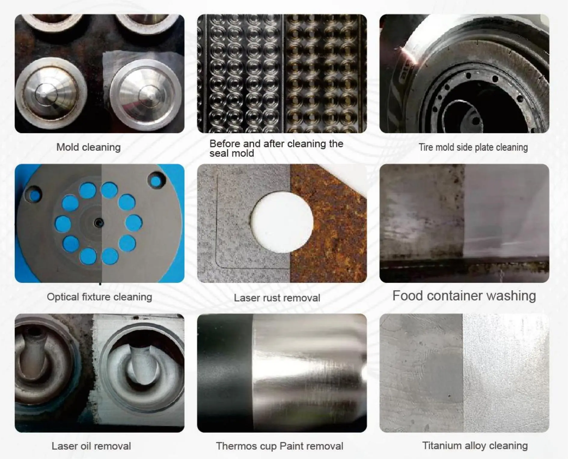200W 300W pulse laser cleaning machine