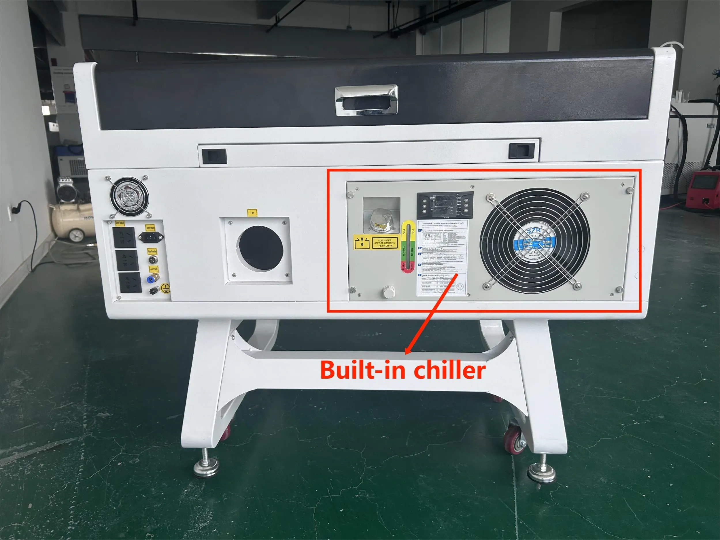 6040 CO2 laser cutting machine 80W,6040 laser cutter