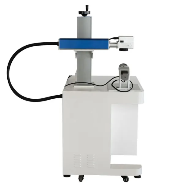 Desktop movable fiber laser marking machine