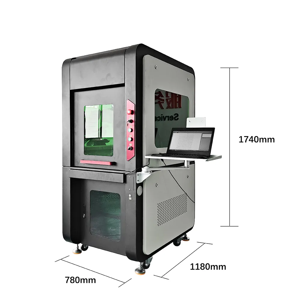enclosed laser marking machine